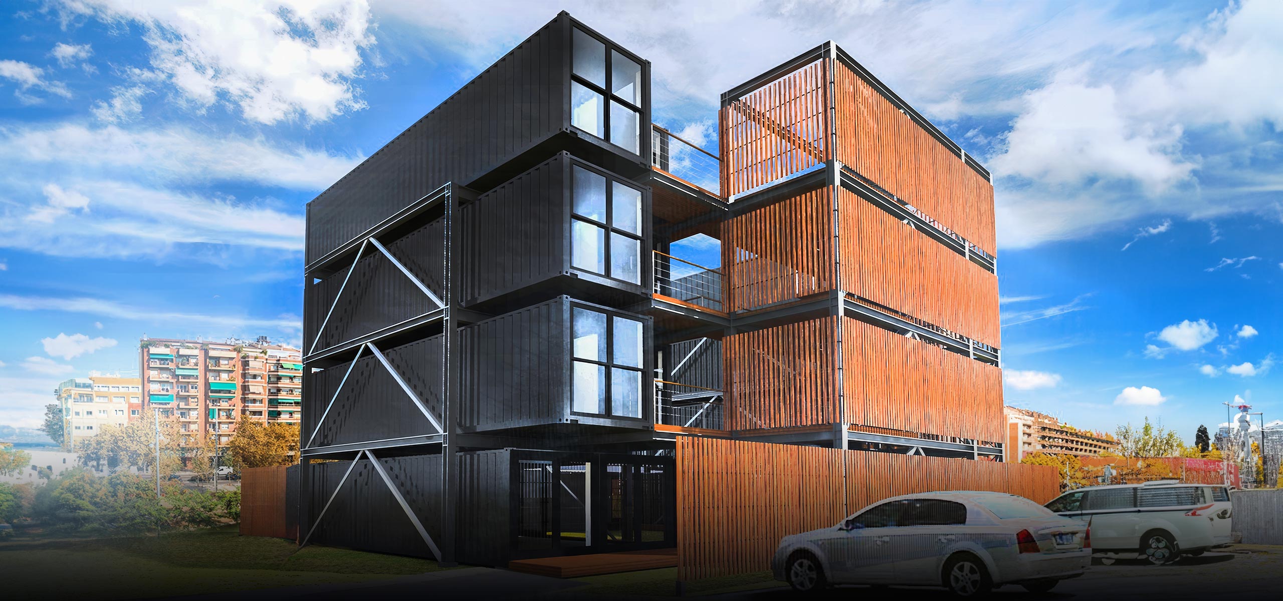 Modular Coworking Station - CHET Design Architecture